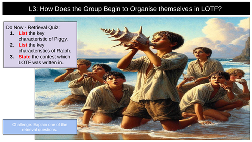 Lord of the Flies Society | Teaching Resources