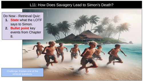 Lord of the Flies Simon Death | Teaching Resources