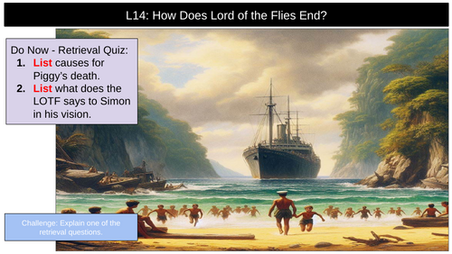 Lord of the Flies End | Teaching Resources