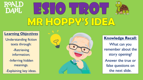 Esio Trot - Mr Hoppy's Idea - Complete Lesson! | Teaching Resources