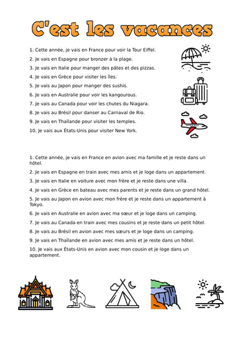 Secondary Languages Resources: French Activities for KS3, KS4, GCSE | Tes