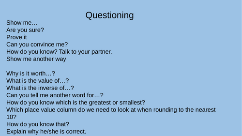 Mental maths warm ups | Teaching Resources