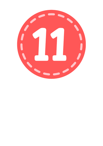 Paper Plate Number Disks | Teaching Resources