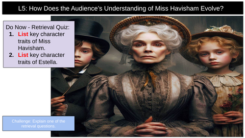 Great Expectations Miss Havisham | Teaching Resources