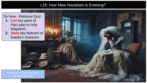 Great Expectations Miss Havisham Regret | Teaching Resources