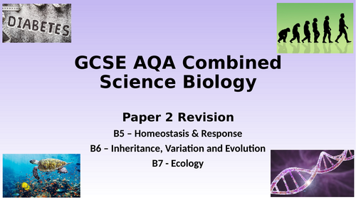 Gcse Aqa Trilogy Combined Science Biology Paper 2 Revision Lesson Teaching Resources