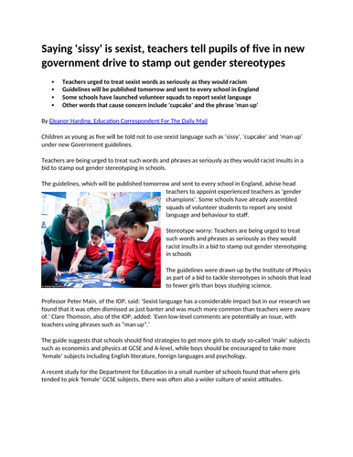 x6 Lessons Worth AQA English Language A Level Paper 2 Question 4 ...