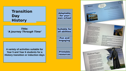 Year 5/6 Transition Day History | Teaching Resources