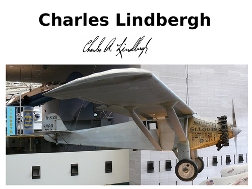 Charles Lindbergh History | Teaching Resources