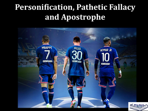 Personification, Pathetic Fallacy and Apostrophe | Teaching Resources