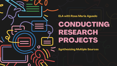 Conducting Research Projects Complete Lesson | Teaching Resources