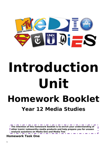 Introduction To AQA A Level Media | Teaching Resources