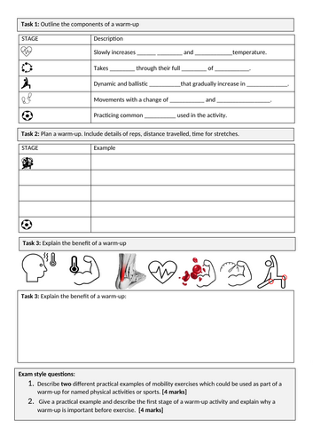 OCR GCSE PE Injury prevention | Teaching Resources OCR GCSE PE Injury prevention | Teaching Resources