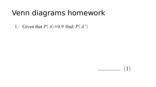 GCSE Venn diagrams questions | Teaching Resources GCSE Venn diagrams questions | Teaching Resources