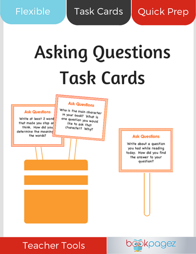 Asking Questions Task Cards | Teaching Resources