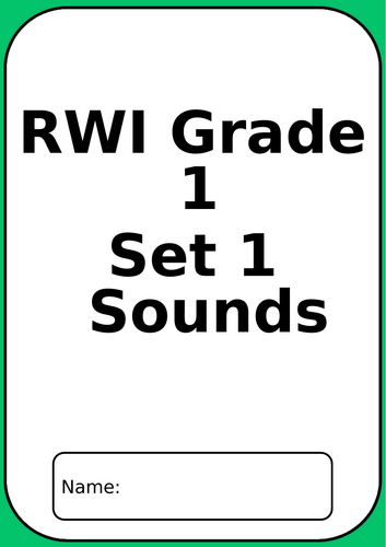 Read Write Inc Set 1 Sounds Complete Workbook | Teaching Resources