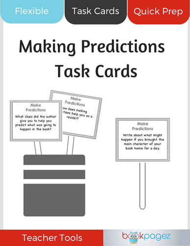 Making Predictions Task Cards | Teaching Resources