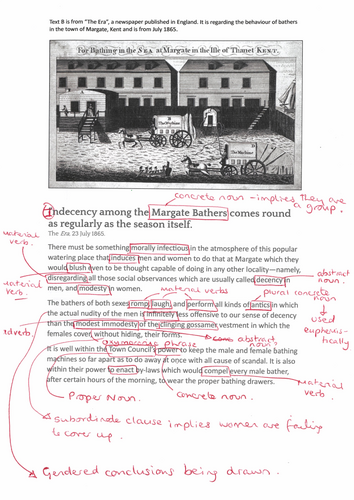 AQA A level Eng Lang Paper 1 Meanings and Representations | Teaching ...