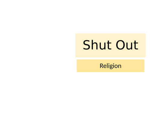 Christina Rossetti, Lesson 13: Shut Out | Teaching Resources