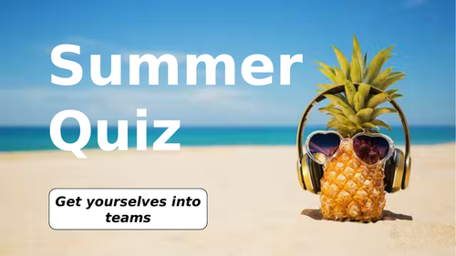 End of Year Quiz | Teaching Resources