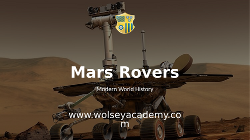 History of Space - Mars Rovers | Teaching Resources