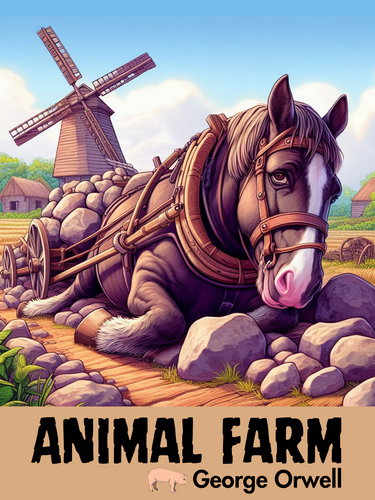 Animal Farm Poster 18X24 Boxer Has Fallen! | Teaching Resources
