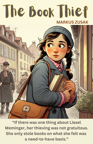 The Book Thief by Markus Zusak 11X17 Poster with quote | Teaching Resources