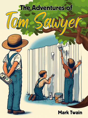 The Adventures of Tom Sawyer by Mark Twain 18X24 Poster | Teaching ...