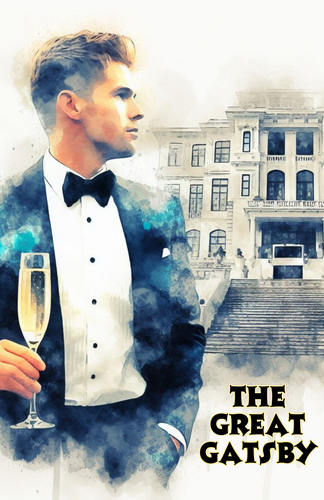 The Great Gatsby by F. Scott Fitzgerald Small 11X17 Poster | Teaching ...