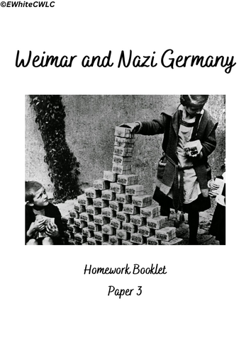 Weimar and Nazi Germany Booklet | Teaching Resources
