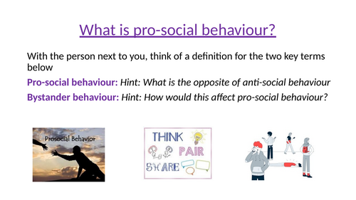 Pro-social behaviour: Piliavin's subway study - SOCIAL INFLUENCE ...