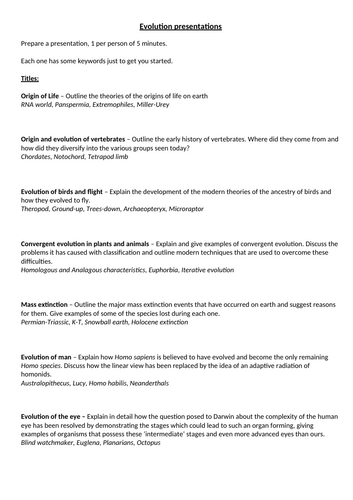 A-Level AQA Biology - Evolution Presentations | Teaching Resources A-Level AQA Biology - Evolution Presentations | Teaching Resources