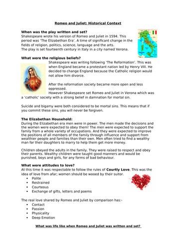 Romeo and Juliet full scheme of work- scaffolded | Teaching Resources