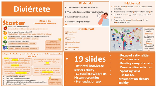 2026 Spanish AQA GCSE Module 1.1 - Mi vida digital | Teaching Resources