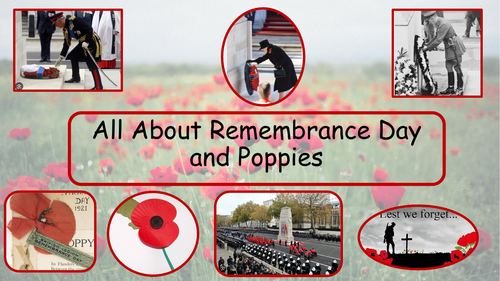 KS2 Remembrance/Armistice Day - what it represents/history/Poppy as a ...