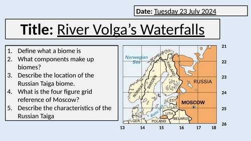 River Volga's Waterfalls | Teaching Resources