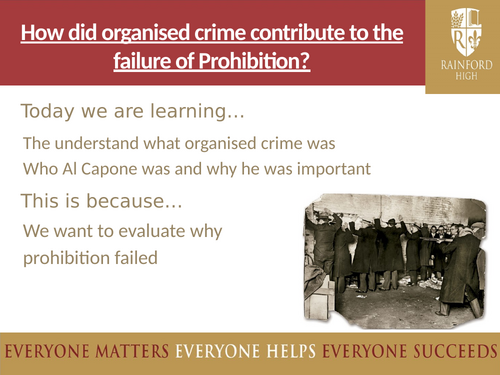 Al Capone - USA 1920s | Teaching Resources