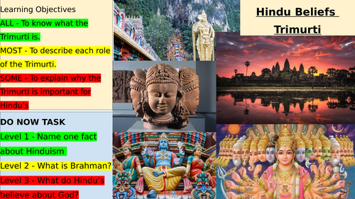 Trimurti - Hindu Beliefs | Teaching Resources
