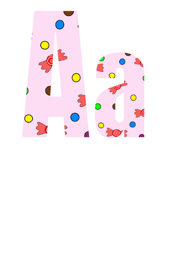Sweet themed display letters | Teaching Resources
