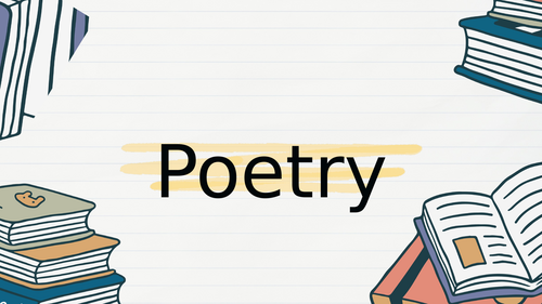 Elements of Poetry | Teaching Resources