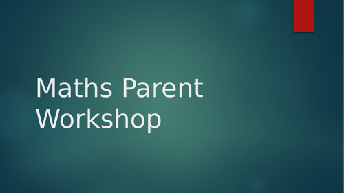 Year 6 Parents Workshop Resources Maths Revision | Teaching Resources