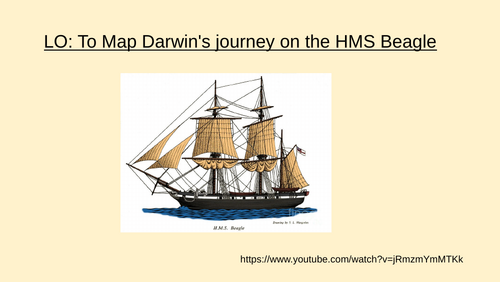 Charles Darwin voyage of HMS Beagle - KS2 Year 5 History | Teaching ...