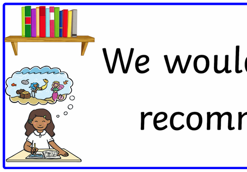 Reading Recommendations Display | Teaching Resources