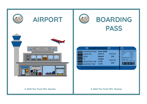 ESL Travel Flashcards | Teaching Resources
