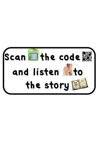 QR Scan and listen - Audio Stories | Teaching Resources