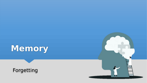 AQA Psychology Memory module | Teaching Resources