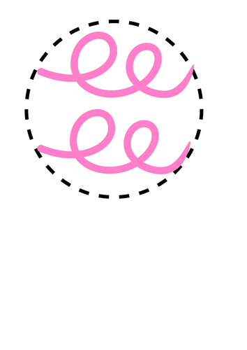 Coloured Mark Making Discs | Teaching Resources