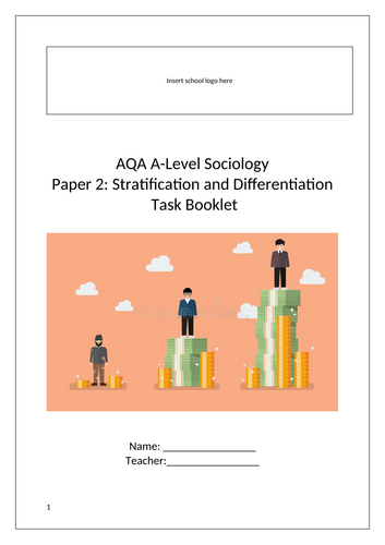 A level Sociology Stratification Booklet (AQA) | Teaching Resources