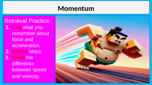 Momentum IGCSE Physics | Teaching Resources