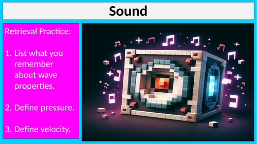 Sound IGCSE Physics | Teaching Resources